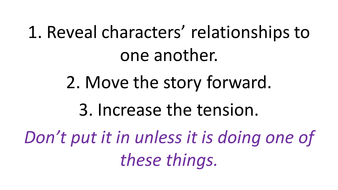 Uses of Dialogue with extracts from Harry Potter | Teaching Resources