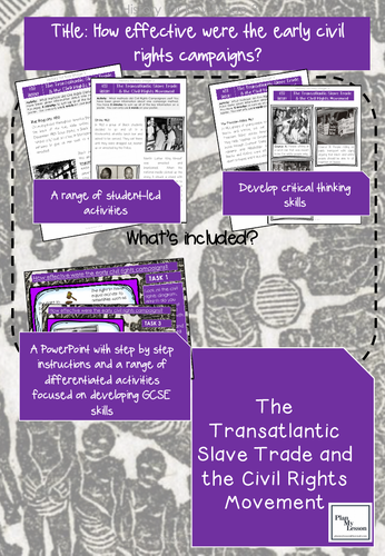 The Slave Trade: 'How effective were the early civil rights campaigns ...