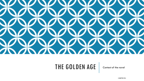 VCE English The Golden Age Joan London Context Powerpoint | Teaching ...