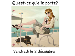 French Fashion Show Project | Teaching Resources