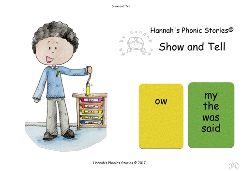 Show and Tell, Phonics Resource Pack, ow sound | Teaching Resources