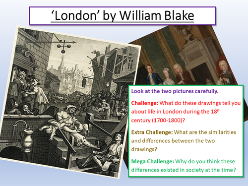 London William Blake | Teaching Resources