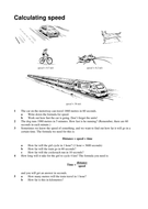 Lesson 6 - KS3 Forces - Speed | Teaching Resources
