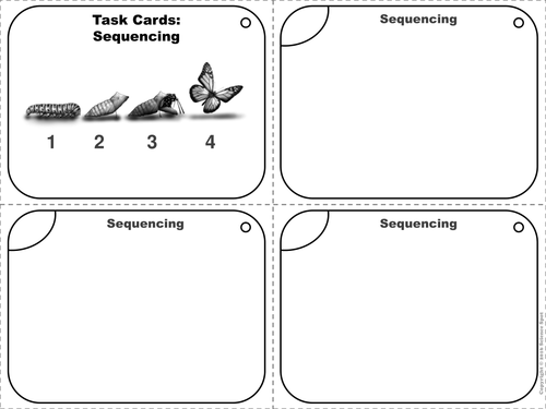 Sequence of Events Task Cards | Teaching Resources
