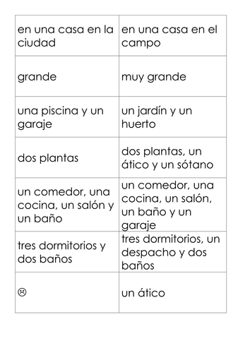 Mi casa | Teaching Resources