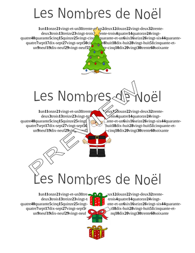Christmas in French | Teaching Resources