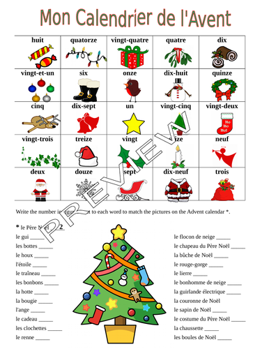 Christmas in French | Teaching Resources
