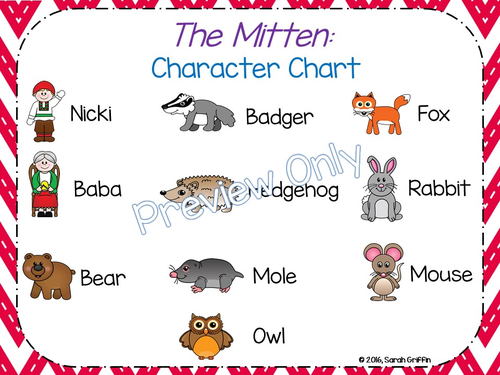 Building Sentences - The Mitten - No-Prep Writing Center | Teaching ...