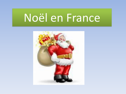 Christmas in France- Noel en France | Teaching Resources