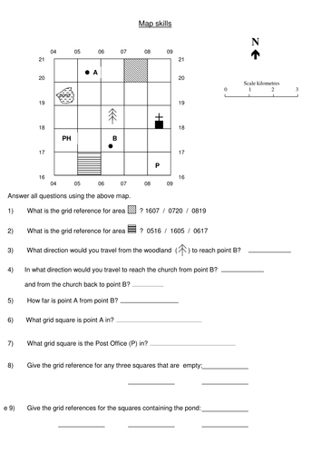 Map skills bundle | Teaching Resources