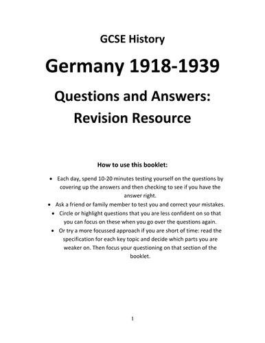 History GCSE Eduqas WJEC Bundle | Teaching Resources History GCSE Eduqas WJEC Bundle | Teaching Resources