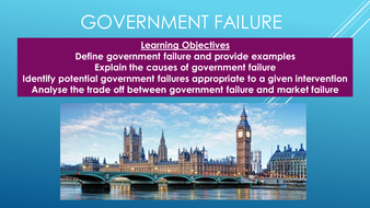 Government Failure Newspaper Worksheet and Powerpoint Presentation ...