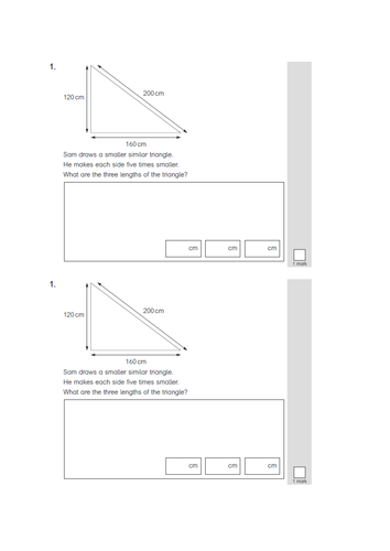 OUTSTANDING Year 6 Scaling Lesson (Carried on from ratio and proportion ...