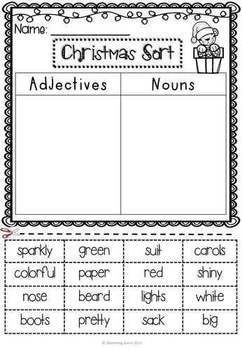 Christmas Literacy and Math Activities | Teaching Resources