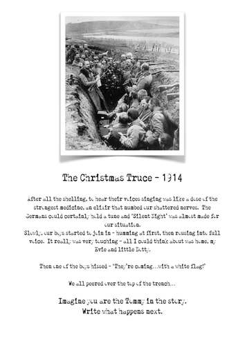 Christmas Truce 1914 | Teaching Resources