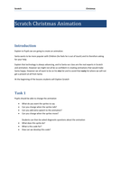 Scratch Christmas Animation KS2 | Teaching Resources