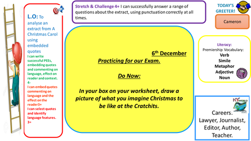 GCSE English: Charles Dickens, A Christmas Carol Teaching Bundle ...