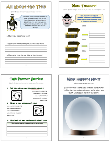 Year 1 Guided Reading Comprehension Activities Booklet! (Aligned with ...
