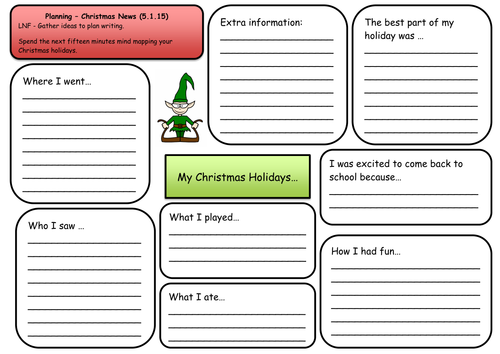 Christmas News Writing | Teaching Resources