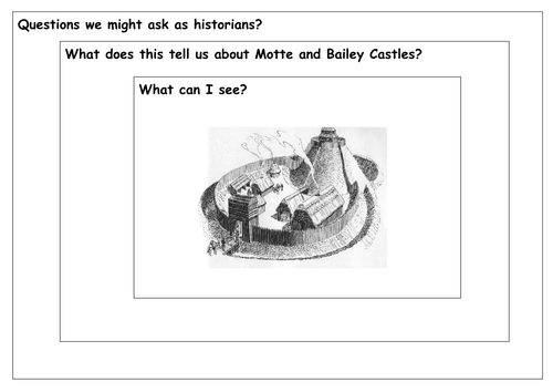 Motte and Bailey Castles | Teaching Resources