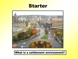 KS3 Settlement SOW | Teaching Resources