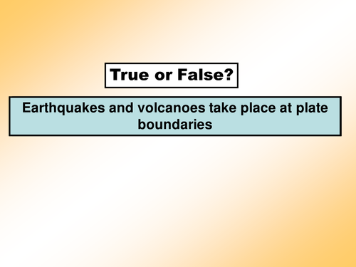 KS3 Volcanoes and Earthquakes SOW | Teaching Resources