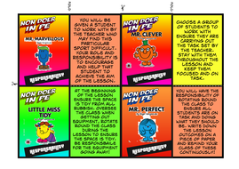 Non Participants Task Cards | Teaching Resources