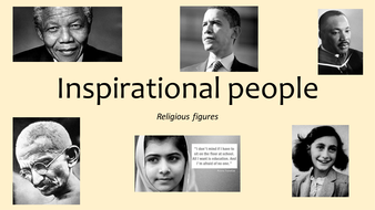 Inspirational figures in religion | Teaching Resources