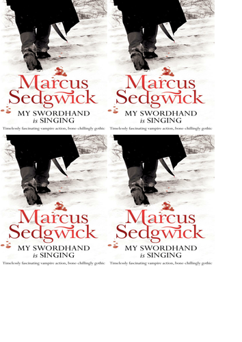 My Swordhand is Singing by Marcus Sedgewick - lesson plans | Teaching ...