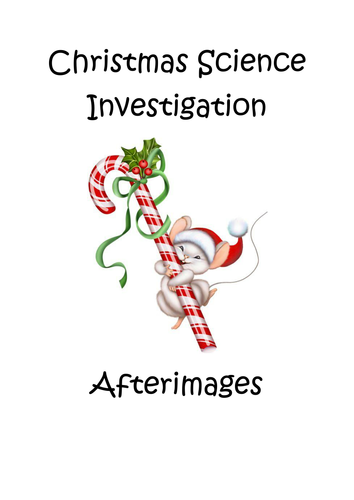 Christmas Science Investigation: Seeing Santa Everywhere! | Teaching ...