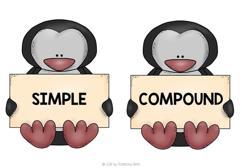 Winter Simple and Compound Sentences Sort | Teaching Resources