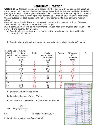 STATISTICS Lessons Psychology RESEARCH METHODS | Teaching Resources
