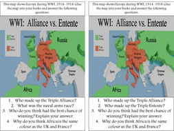 Long-term causes of WWI | Teaching Resources