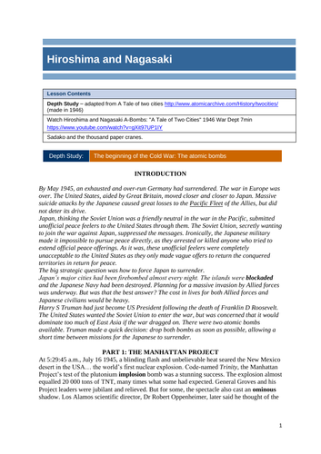 The Cold War | Teaching Resources