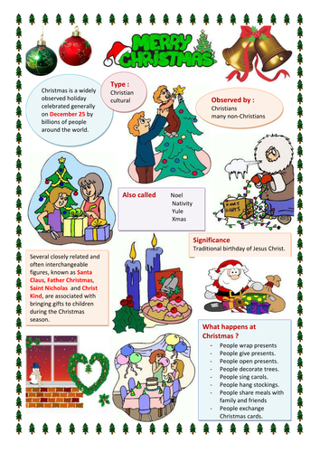 Christmas Time | Teaching Resources