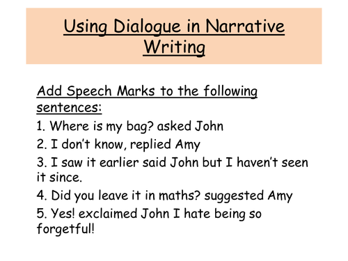 Narrative Writing Mini SoL | Teaching Resources