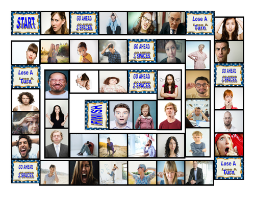 Feelings & Emotions Board Game | Teaching Resources