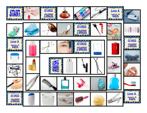 Health & Personal Hygiene Board Game | Teaching Resources