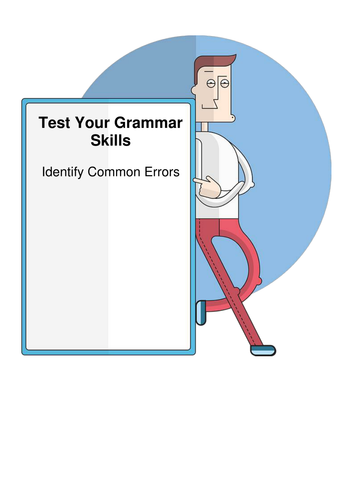 Identify Common Errors in English | Teaching Resources