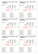 Short Division [Bus Stop Method] | Teaching Resources