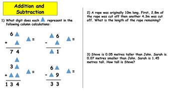 Year 6 Maths Problems | Teaching Resources
