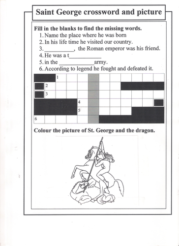Saint George, Patron saint of England, Feast Day 23rd April | Teaching ...