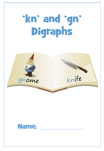 'gn' and 'kn' Digraphs Worksheets | Teaching Resources