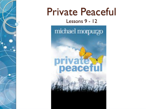Private Peaceful 12 lesson bundle KS3 | Teaching Resources