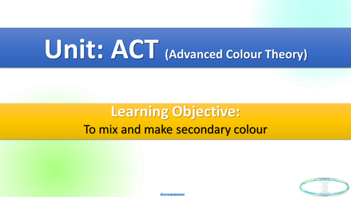 Advanced Colour Theory L2 | Teaching Resources