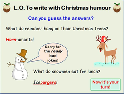 Christmas Jokes (Full Lesson) | Teaching Resources
