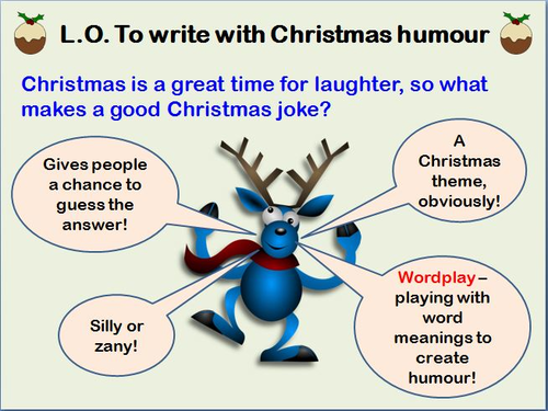 Christmas Jokes (Full Lesson) | Teaching Resources