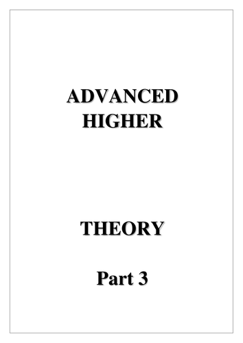 Advanced Higher Computing Science Programming Paradigms | Teaching ... Advanced Higher Computing Science Programming Paradigms | Teaching ...