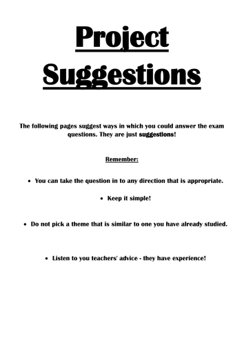 GCSE/A Level Project Starters/Resources/Inspiration/Artist Links - 8 ...