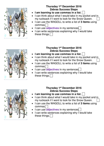 1 week English planning on the Snow Queen for year 2 or 3 | Teaching ...